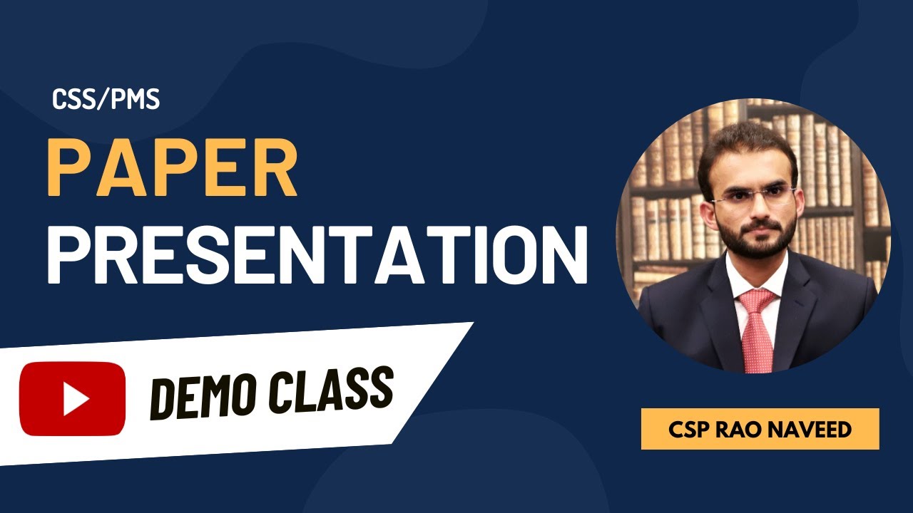 CSS/PMS Paper Presentation | Maps, Charts, Diagrams, Headings |Tips for ...