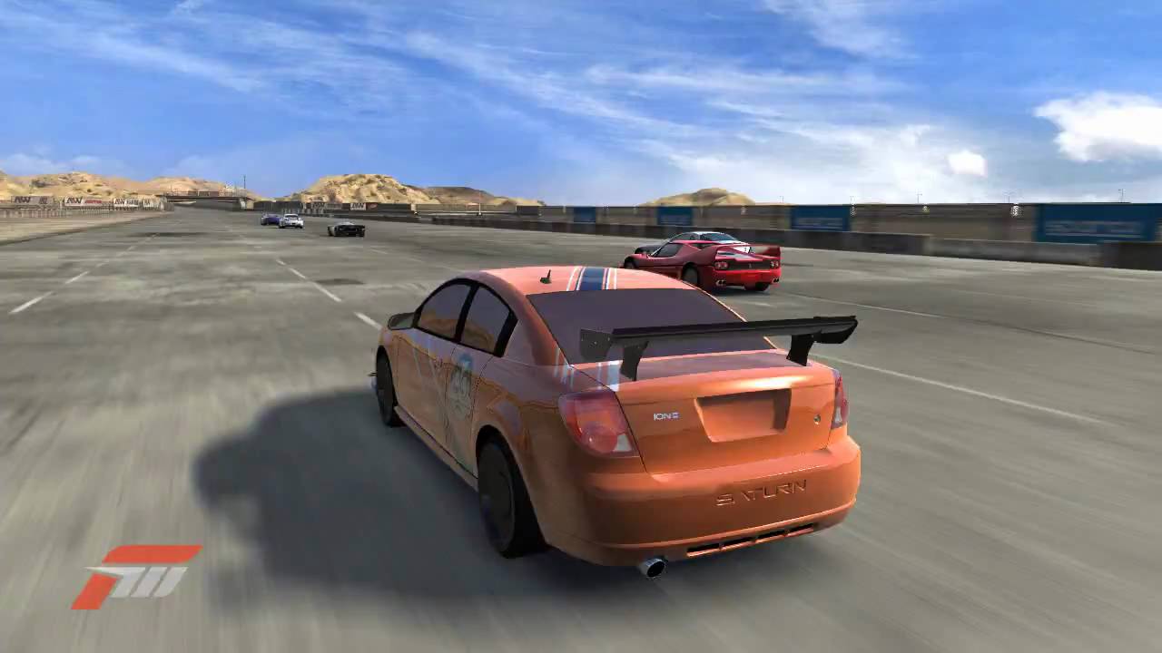Saturn ION (Redline) Beating a Ferarri (FM3) - YouTube