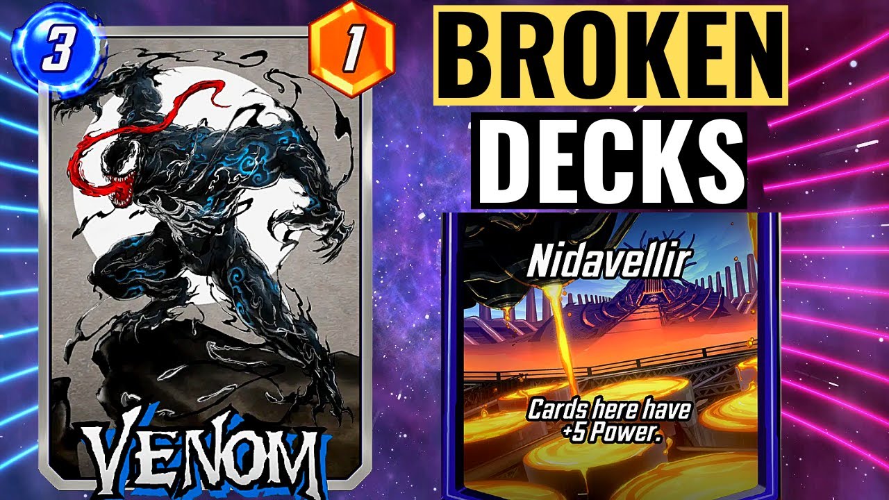 Top 5 META Decks For NIDAVELLIR Hot Location In Marvel Snap - YouTube