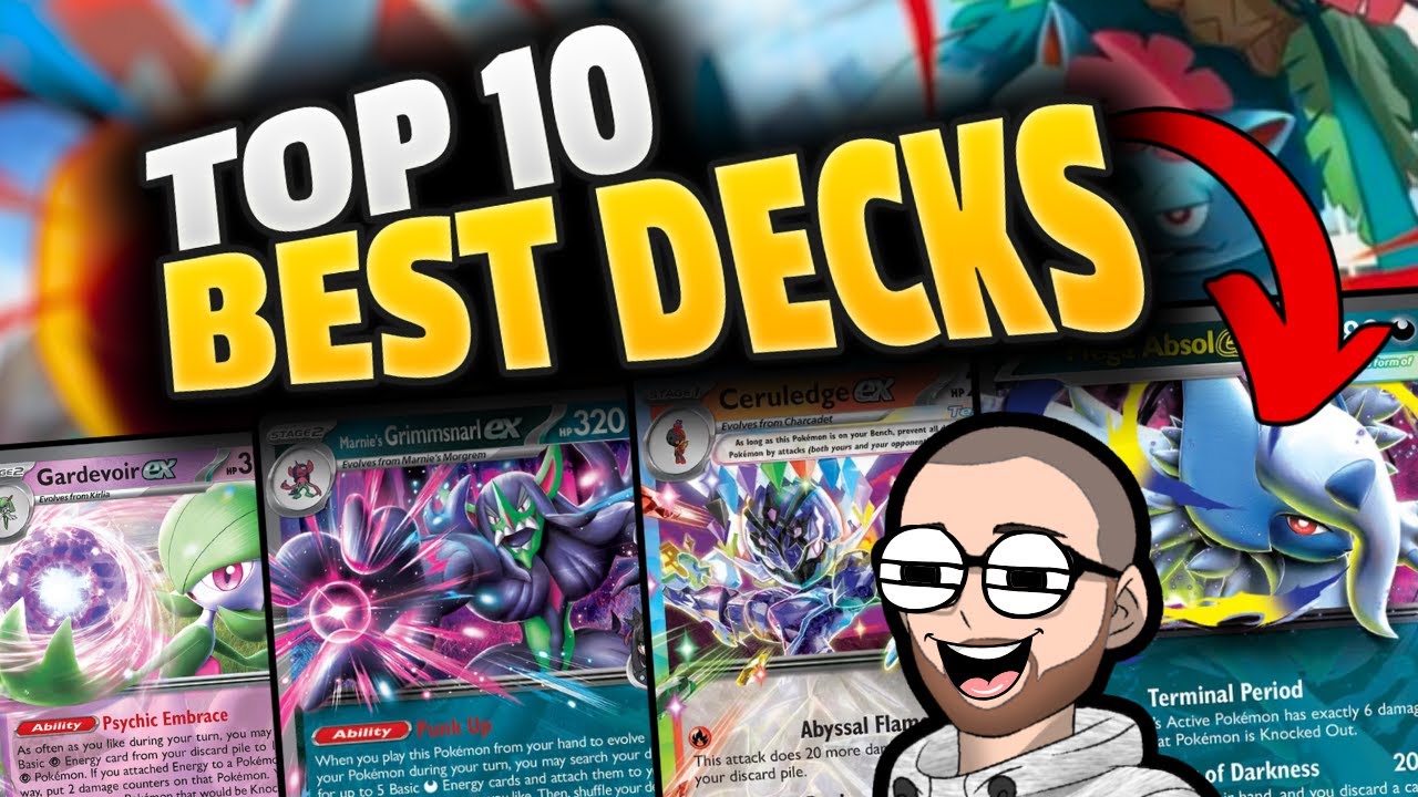Top 10 Pokémon TCG Meta Decks You NEED to Know | Post-Mega Evolution ...