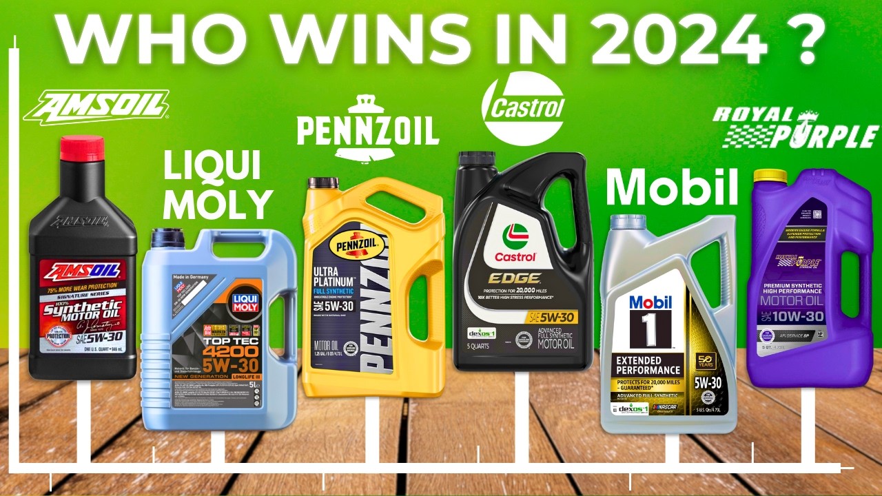 Best Synthetic Oils 2024: The Only #1 Car Mechanic Recommend! - YouTube