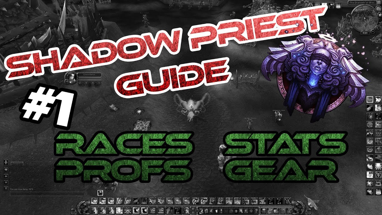Shadow priest pvp guide | Races Professions Stats Gear - YouTube