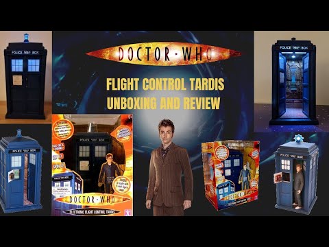 Doctor Who 10th Doctor Flight Control Tardis Unboxing And Review - YouTube