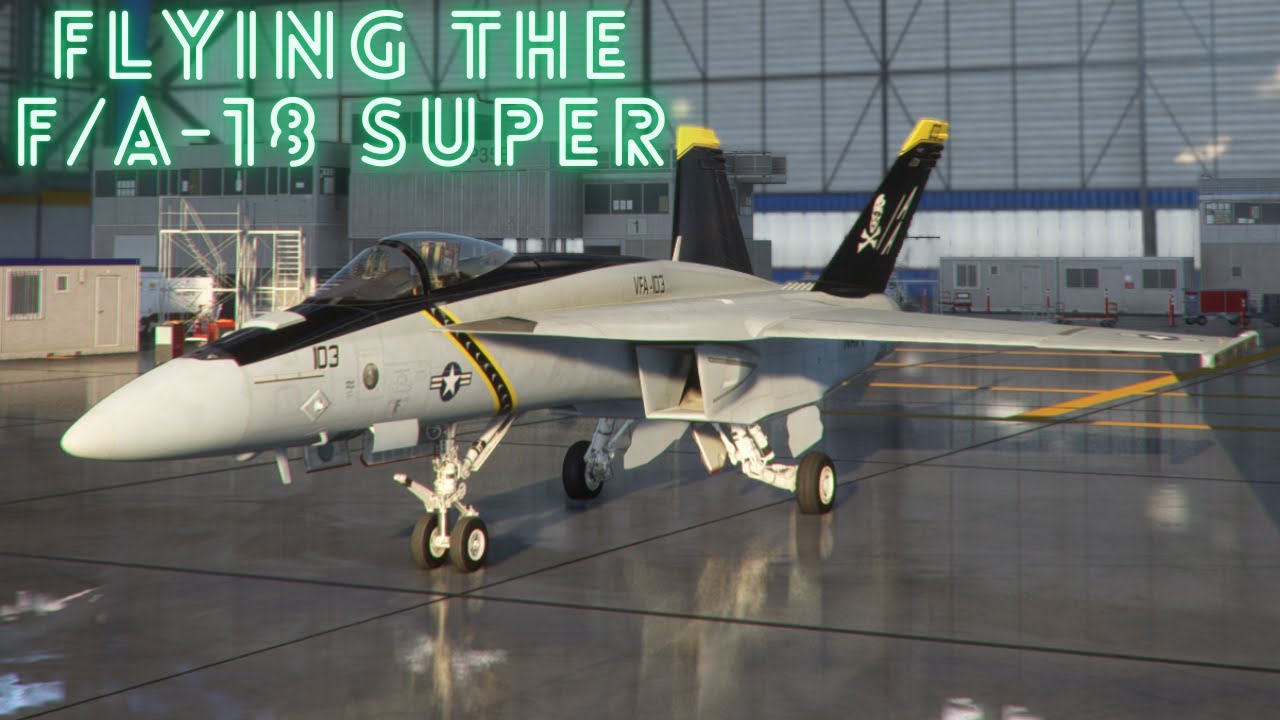 Flying the F/A-18 Super Hornet in MFS 2020 - YouTube
