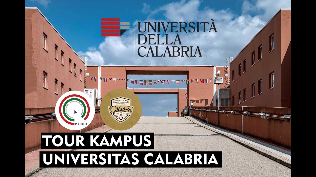Tour Kampus - University of Calabria - YouTube