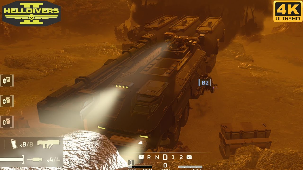 Mobile Oil Rig Mission - Helldivers 2 Into the Unjust (4K 60FPS) - YouTube