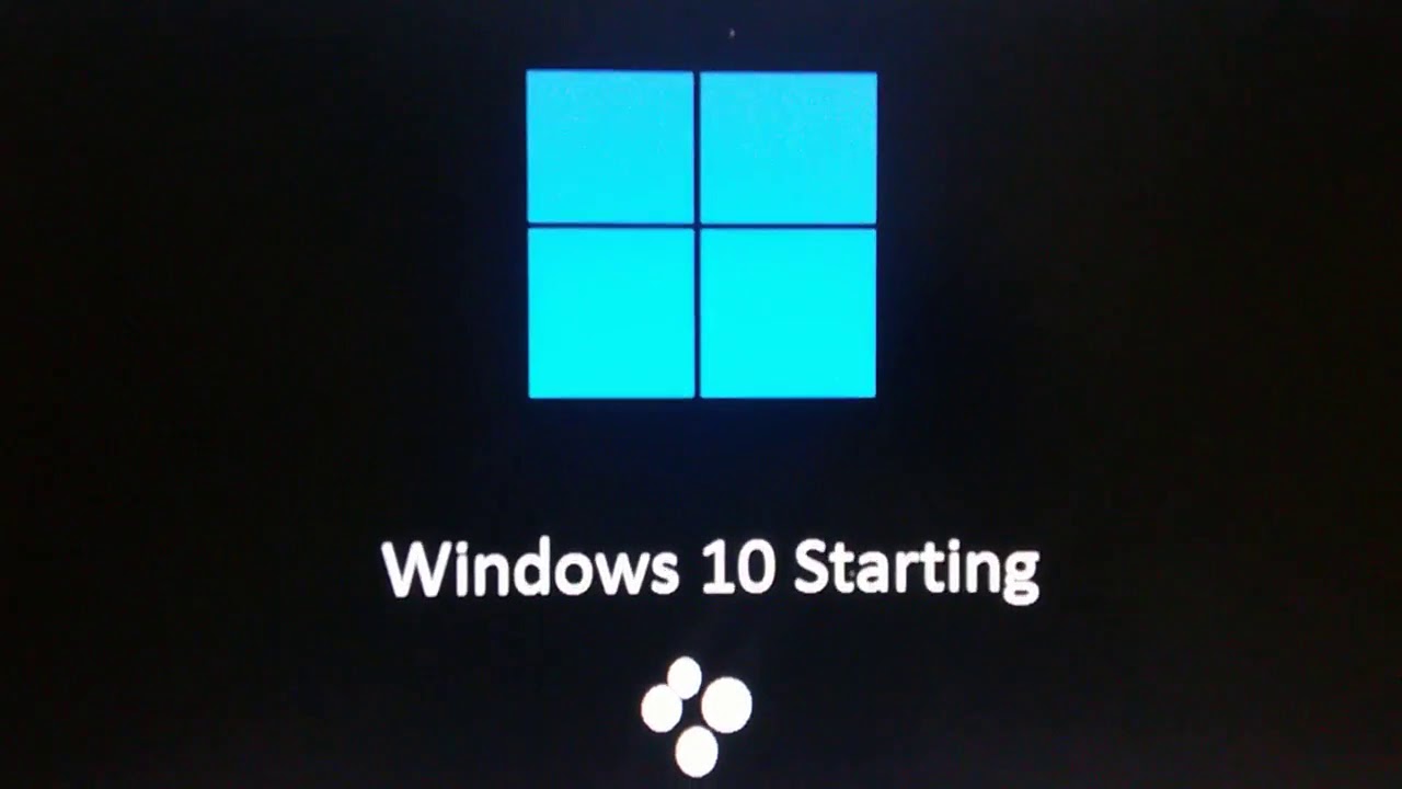 Windows 10 Starting - YouTube