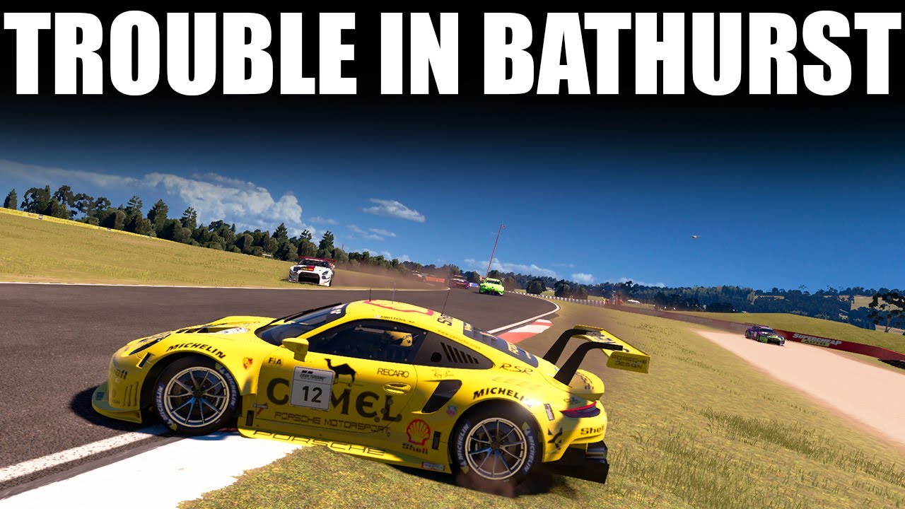 GT Sport: Dirty Racing And Ramming On Mount Panorama - YouTube