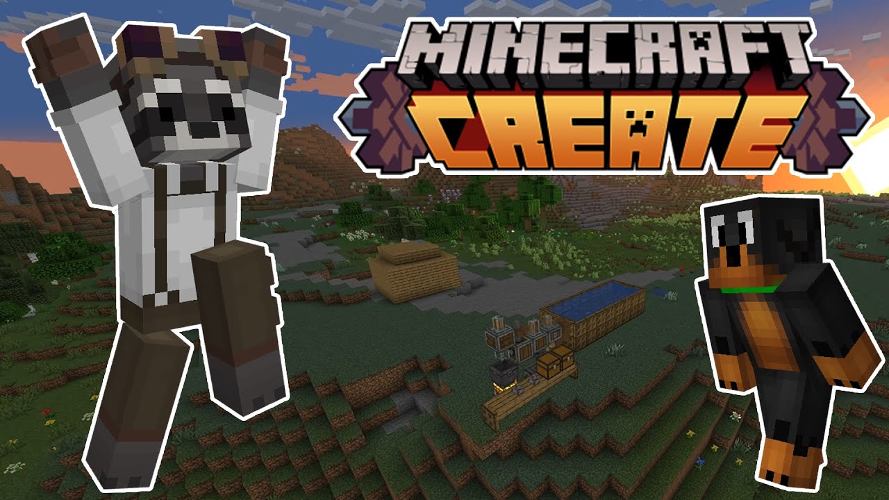 Minecraft Create SMP Getting Started - YouTube