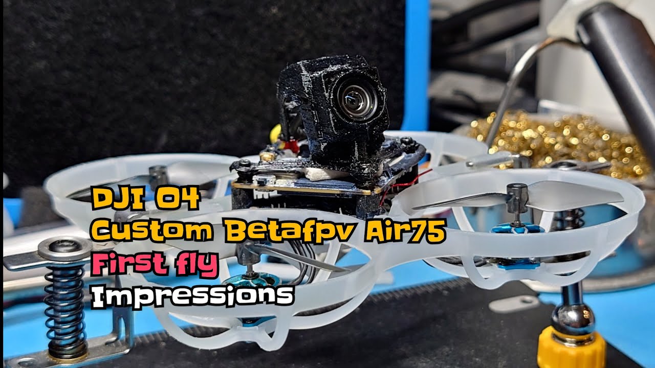 DJI 04 First Fly Impressions (on 1s) - YouTube