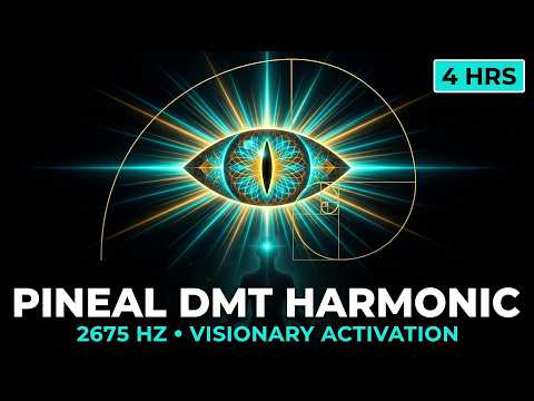 Epifiz DMT Harmonik | 2675 Hz Kendiliğinden Vizyoner Aktivasyon (4 Saat)