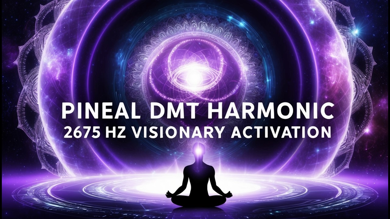 The Pineal DMT Harmonic | 2675 Hz Spontaneous Visionary Activation (4 Hours) - YouTube