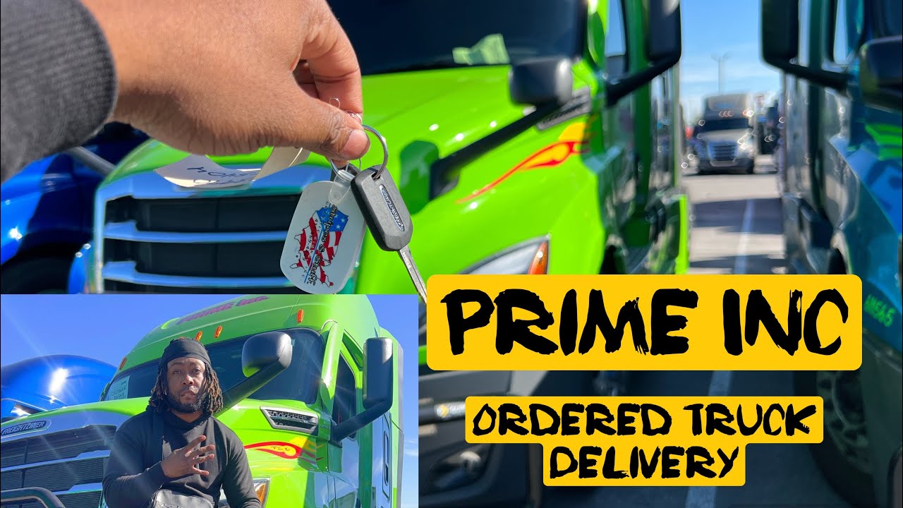 Prime Inc ‼️ New Ordered Truck Delivery ‼️ 😮‍💨🤮 #prime #truckdriver # ...