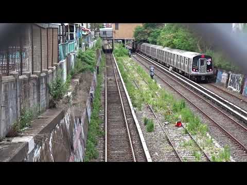 The Subway in Brooklyn, New York 2020 (N-Train) - YouTube