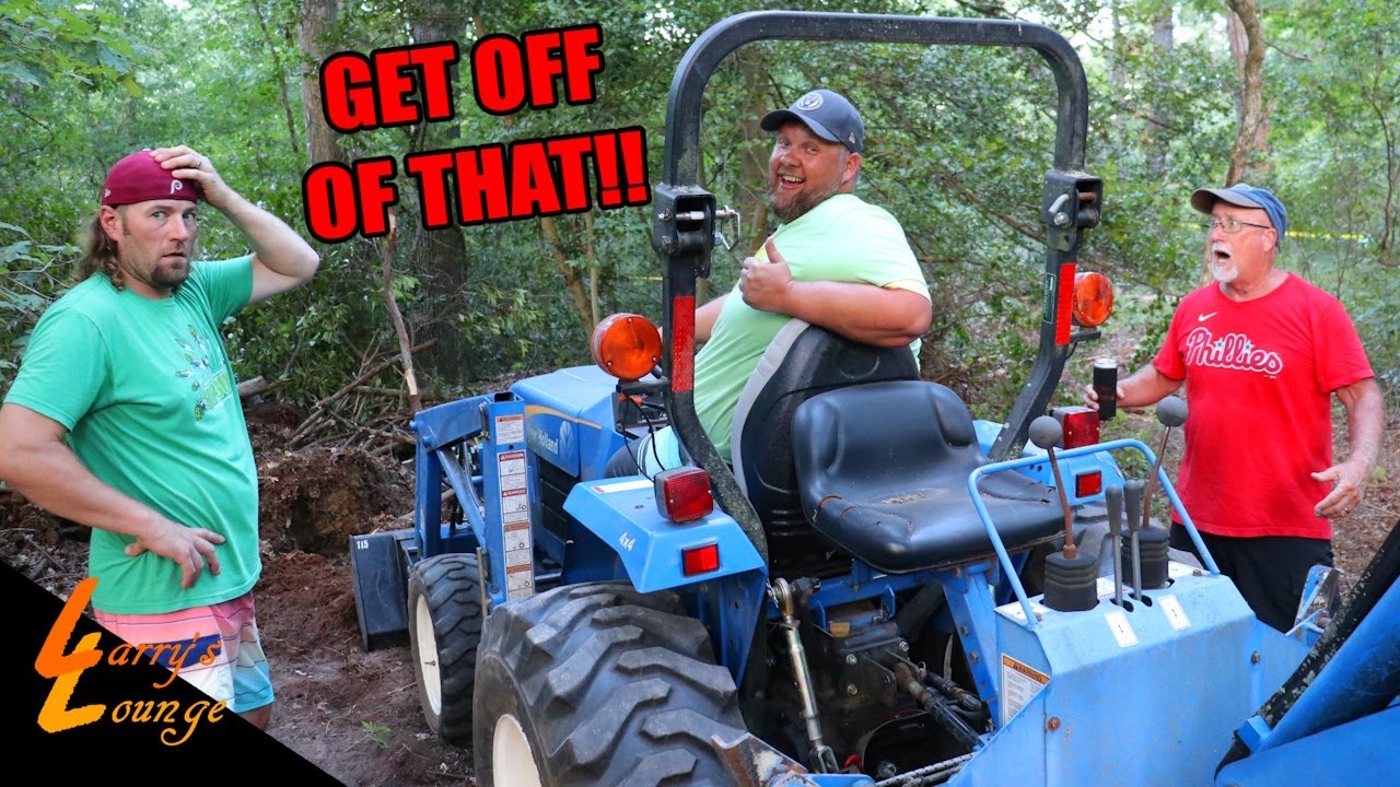 Joe Tries to Steal Psycho Dad's Tractor?! - YouTube