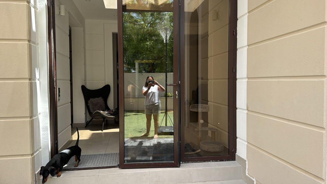 Minimal slim thin sliding doors made in Germany - YouTube