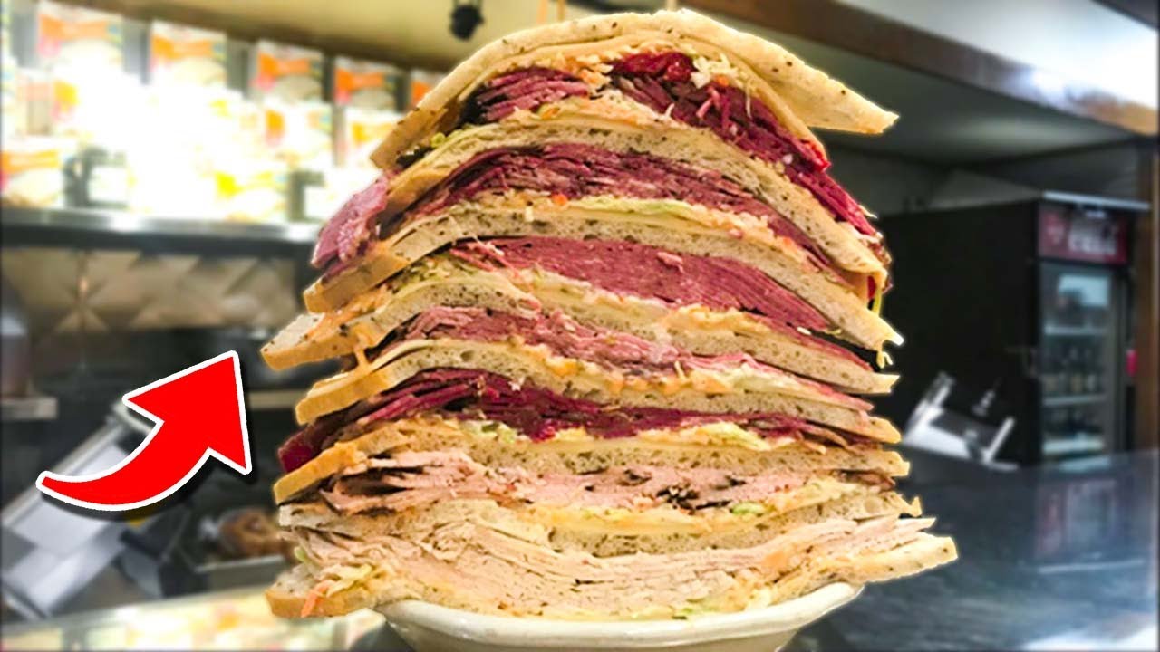 10 Food Challenges Only Professional Eaters Should Attempt! - YouTube