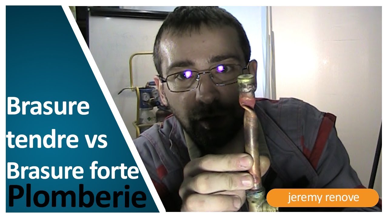 COMPARATIF ENTRE LA BRASURE FORTE ET LA BRASURE TENDRE - YouTube