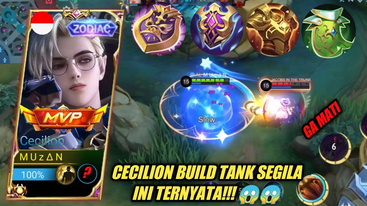 META TERBARU!!CECILION BUILD TANK?? TERNYATA SEGILA INI DAMAGE SAKIT ...