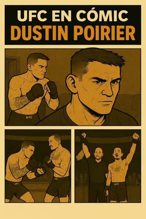 UFC EN COMIC : DUSTIN POIRIER #historia #ufc #boxing #iliatopuria - YouTube