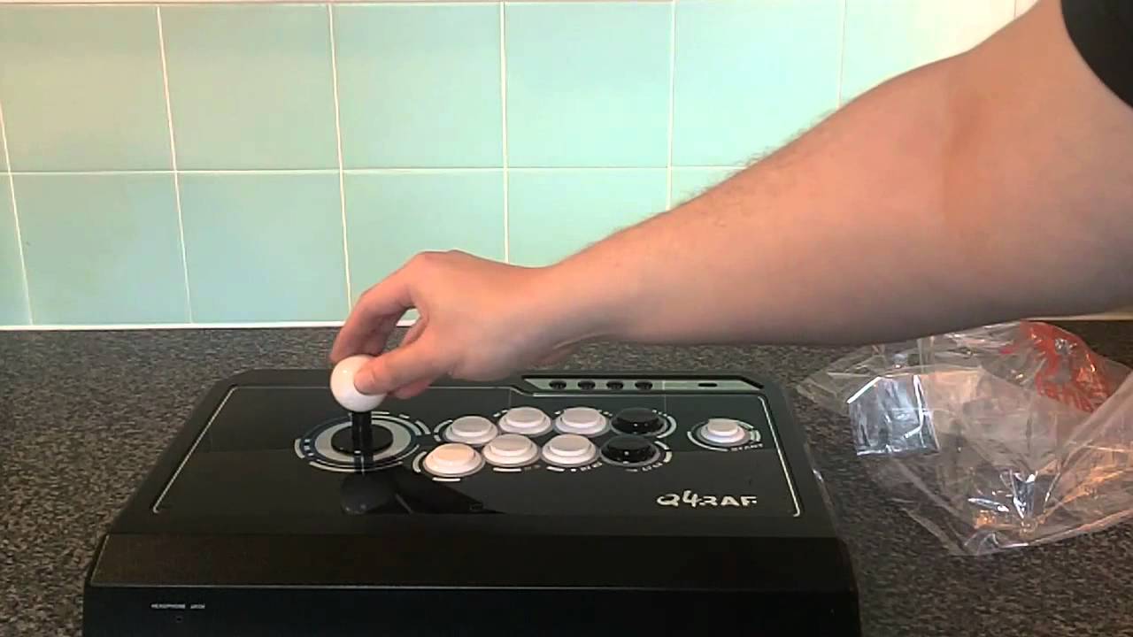 Qanba Q4RAF Arcade Stick Unboxing - YouTube