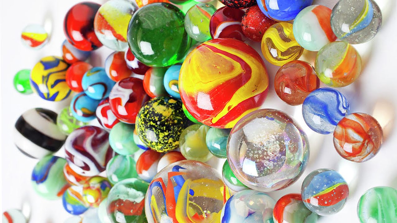 How Glass Marbles are made in factory | Amazing production process ...