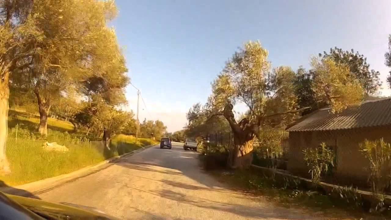 Samos road Gopro camera... - YouTube