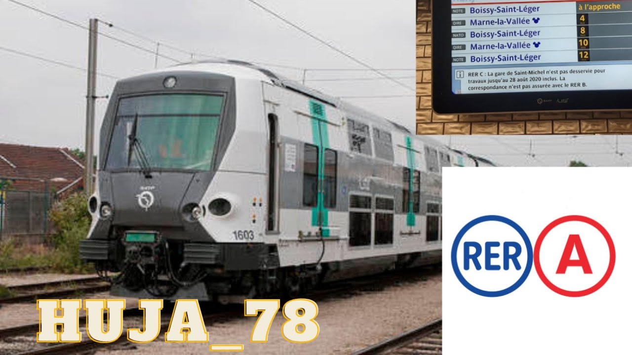 PMDHJ1/ RER A de La défense - Vincennes ! - YouTube