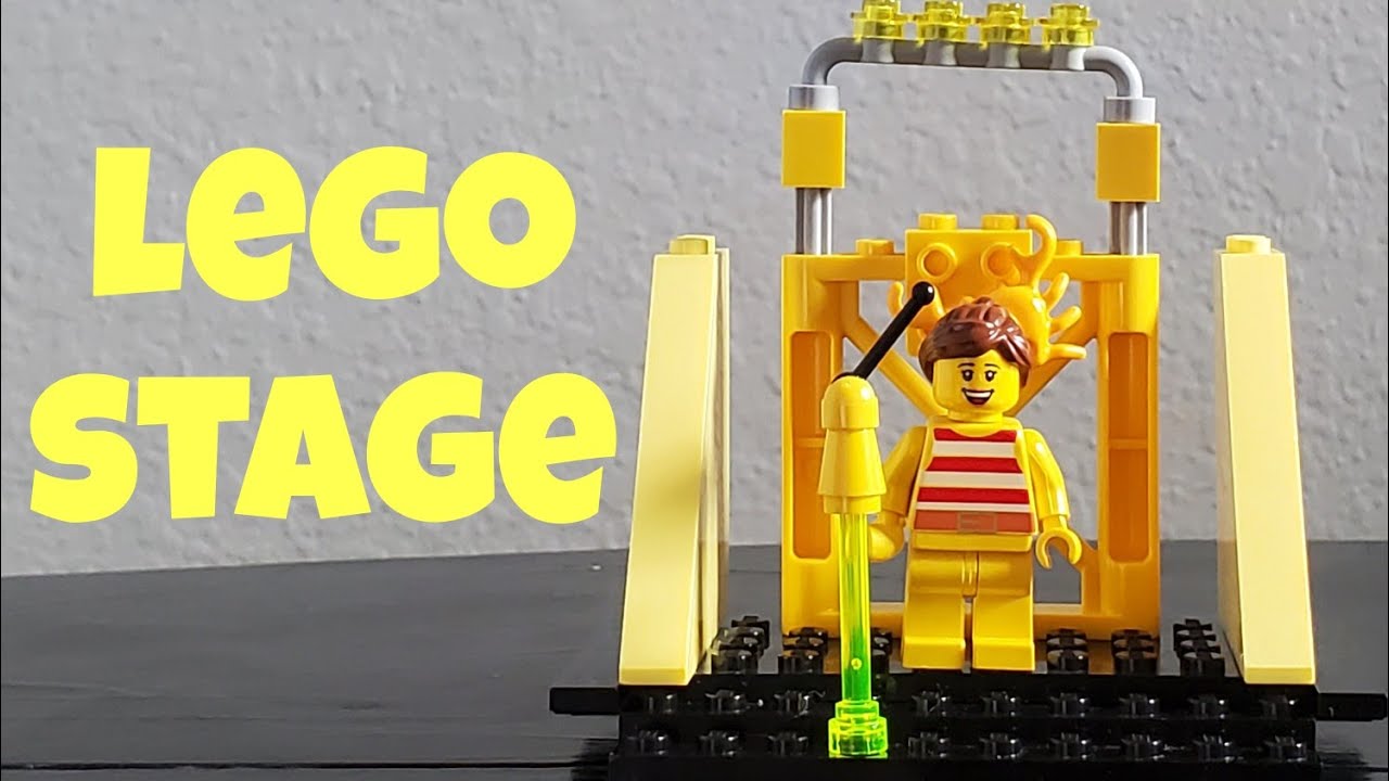 How to make a Lego Stage - YouTube