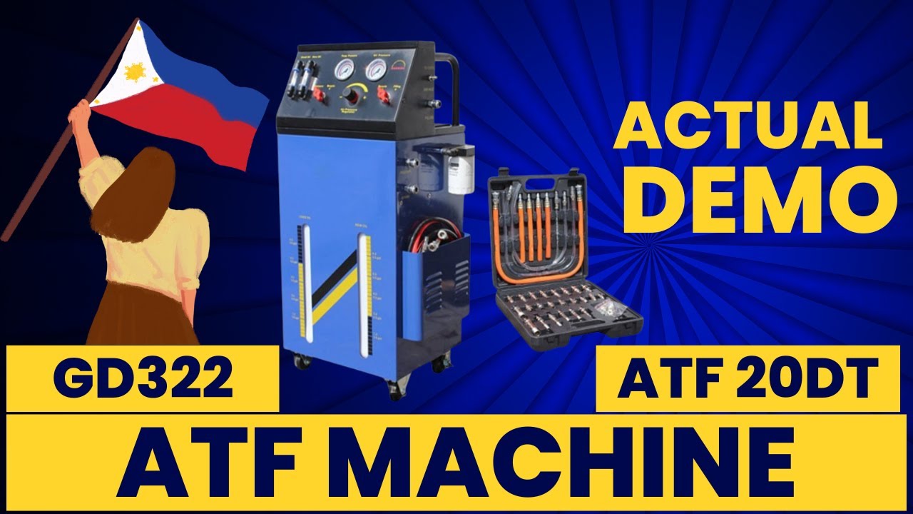 How to use and Operate the Veritek ATF GD322 / ATF 20DT Machine - YouTube
