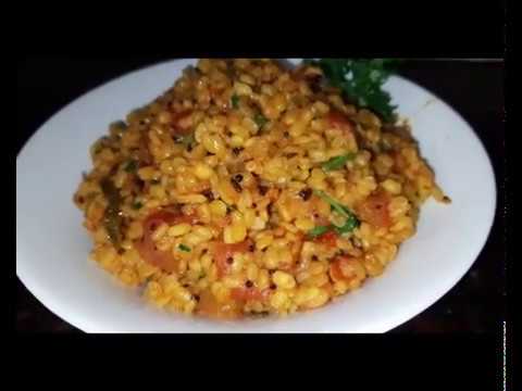 Pesara Pappu Tomato Recipe in Telugu-Pesara Pappu Tomato Curry - YouTube
