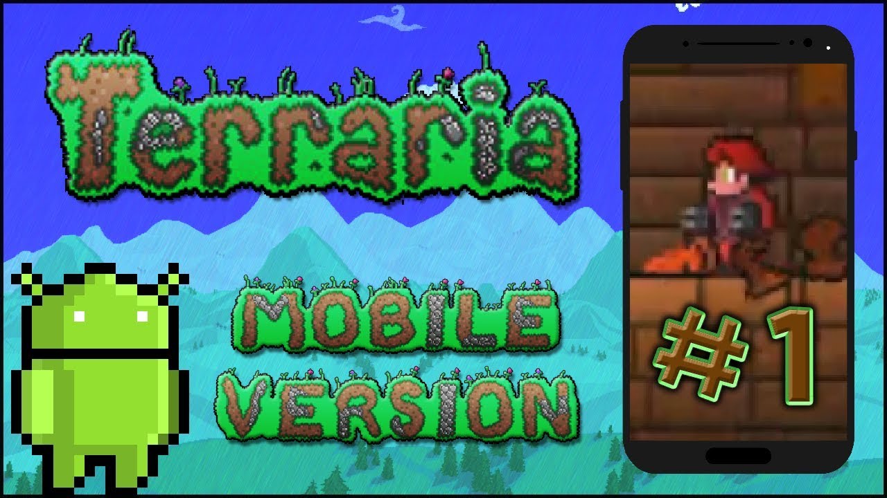 Terraria Mobile Version #1 - Witaj, MobileGetsuu! - YouTube