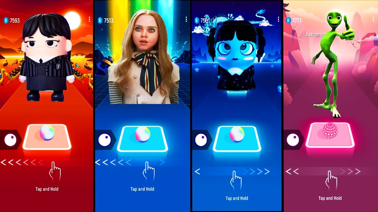 Wednesday Cartoon vs Wednesday Megan (M3gan) vs Wednesday Addams vs ...