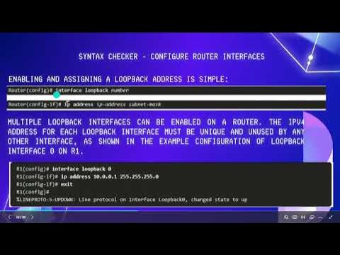 Module 1 Basic Device Configuration Part 2 - YouTube
