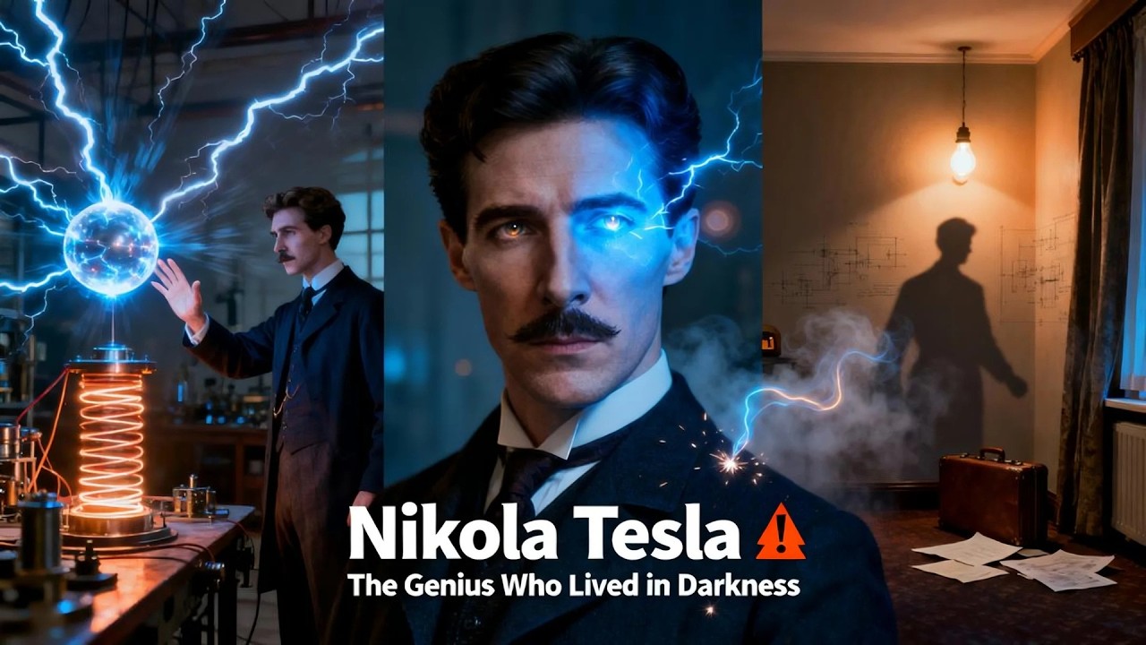 Nikola Tesla 🔥 The Tragic Story of a Genius Who Lit the World but Lived ...