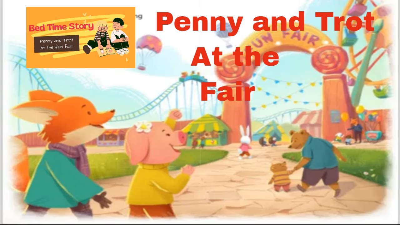 Penny and trot at fun fair|kids stories in English| Kids cartoon| Kids ...