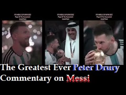 Messi - Greatest Peter Drury Commentary for the Build up for World Cup ...