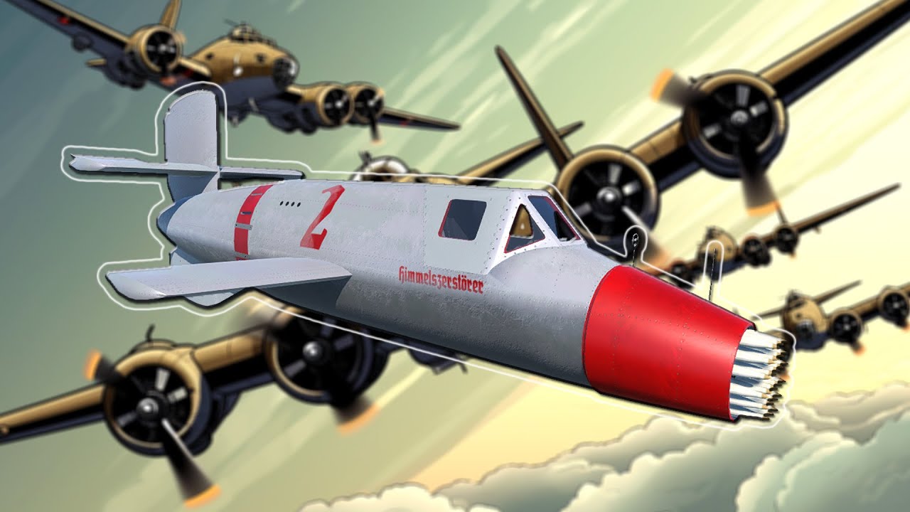 The German Wunder Weapon - Ba 349 Natter - War Thunder - YouTube