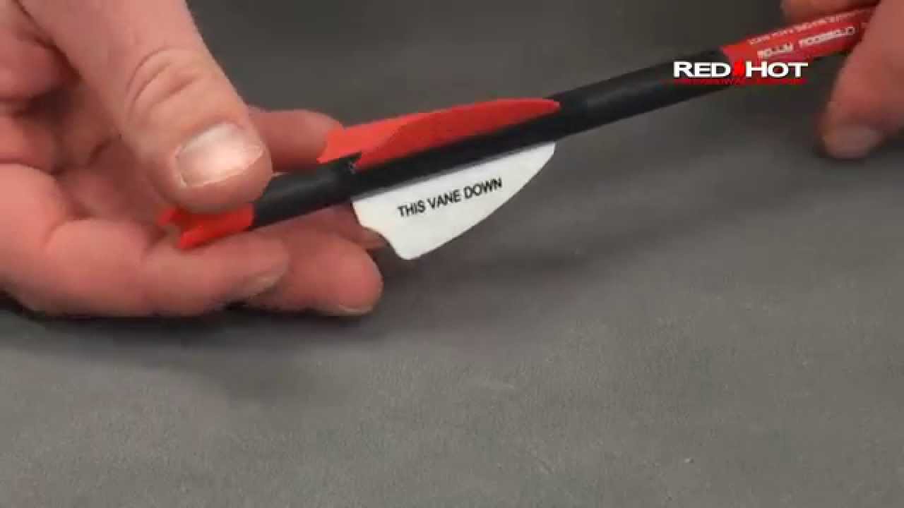 Red Hot High Performance Crossbow Arrows - YouTube