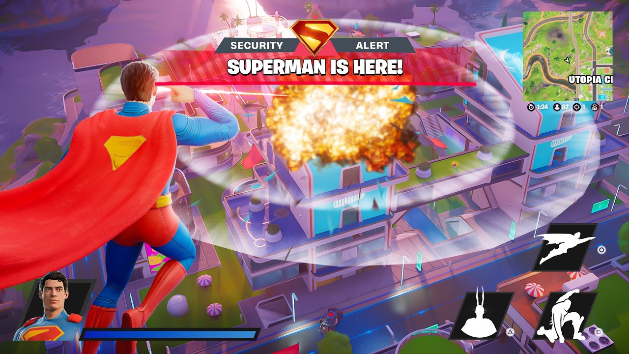 New SUPERMAN Mythic *NOW* in Fortnite! - YouTube