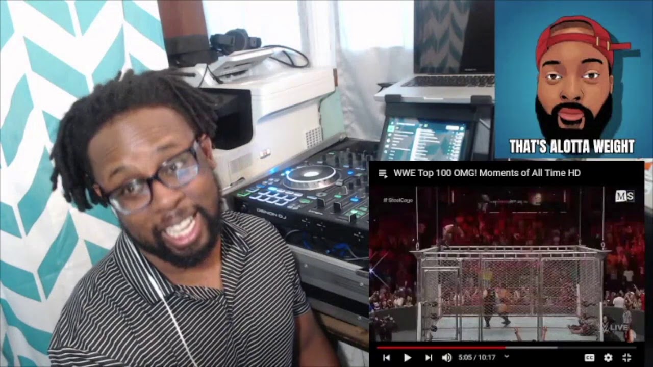 WWE Top 100 OMG! Moments of All Time HD REACTION - YouTube