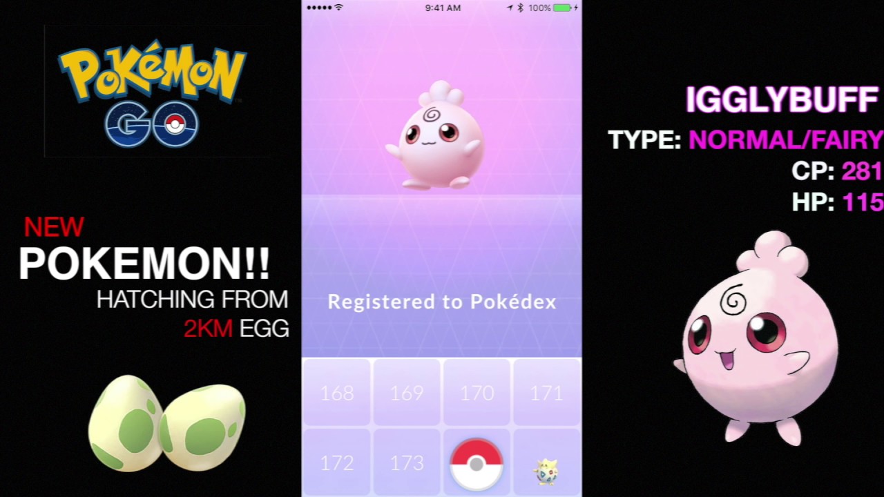 POKEMON GO - IGGLYBUFF - YouTube