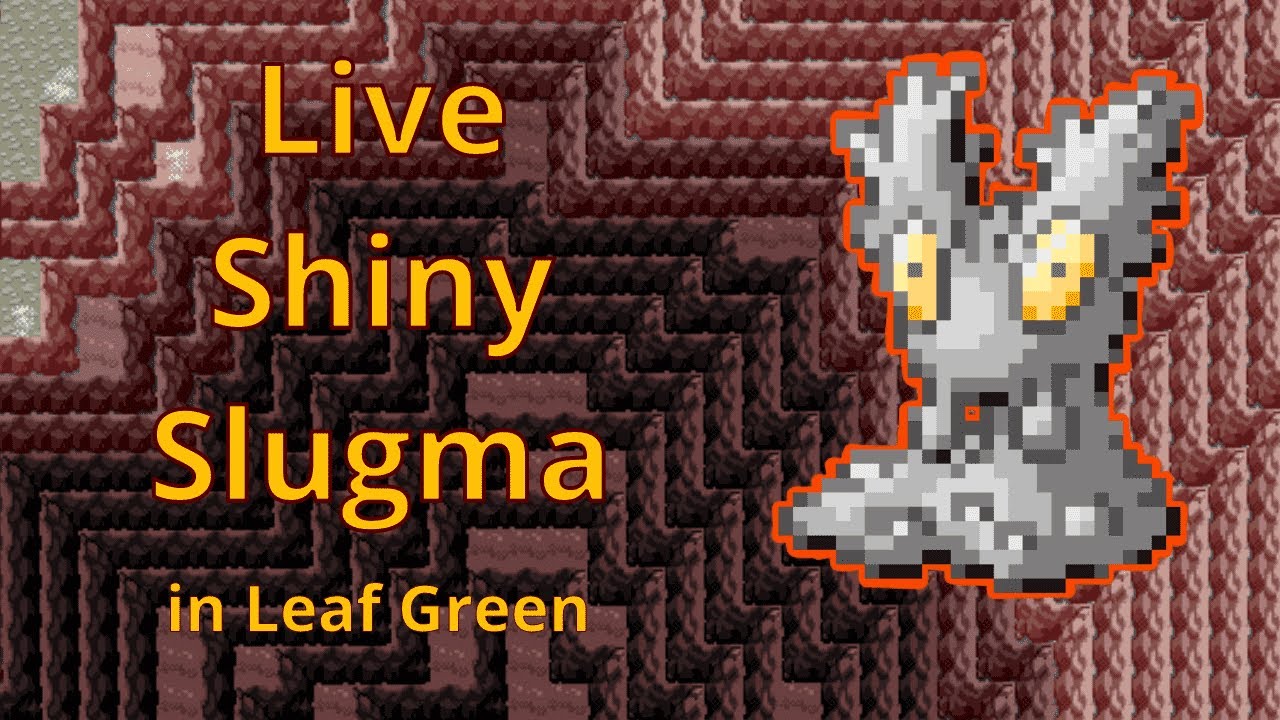 Live shiny Slugma in Leaf Green + evolution and Colosseum showcase ...