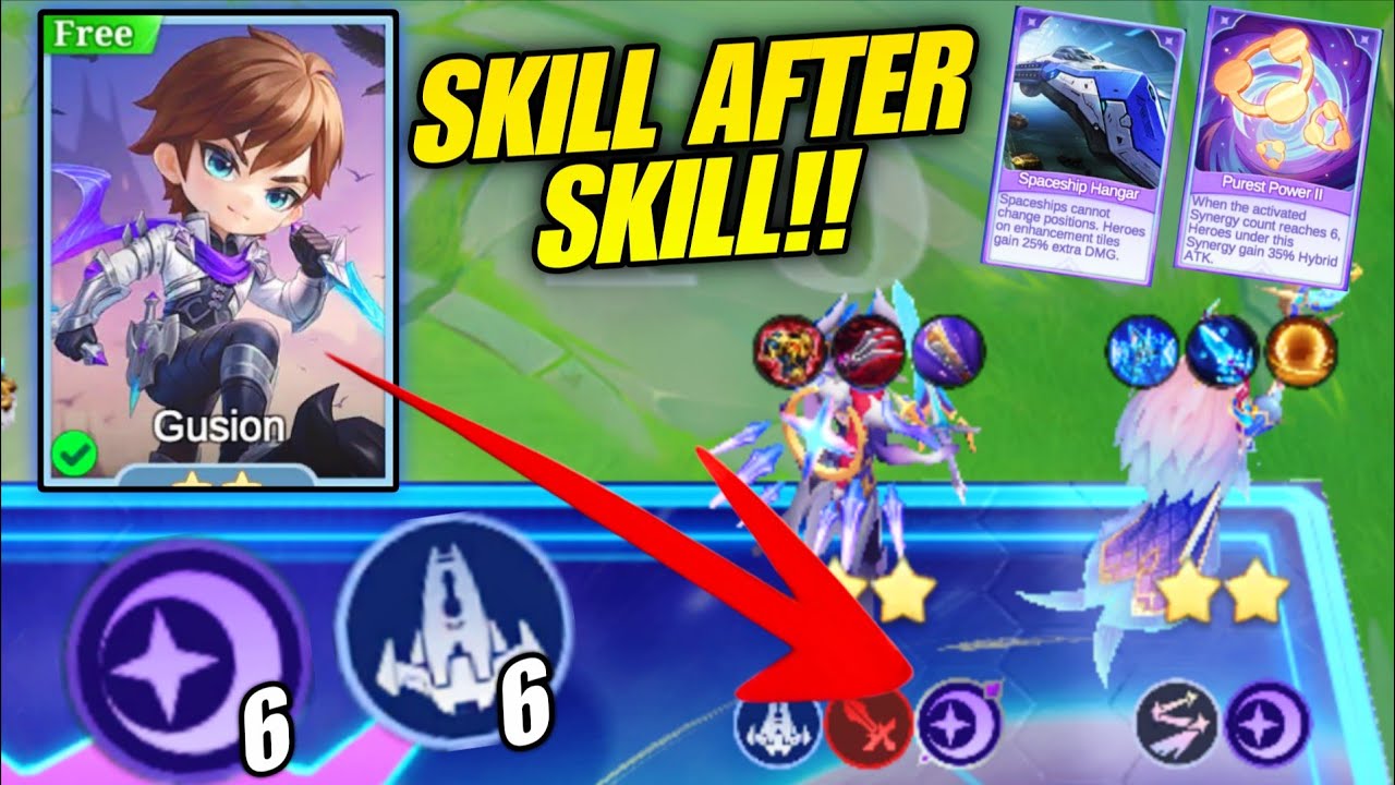 SUPER BROKEN COMBO WITH NEW COMMANDER GUSION!? in Magic Chess Go Go ...