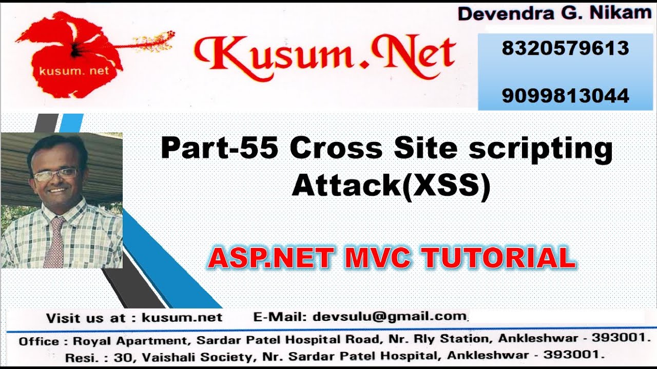 Part 55 Cross Site Scripting Attack Xss Aspnet Mvc Tutorial Youtube 9277