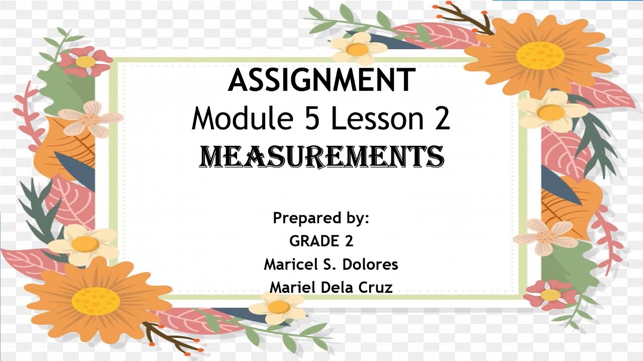 MEASUREMENTS Module 5 Lesson 2 ELLN YouTube measurements-module-5-lesson-2-elln-youtube