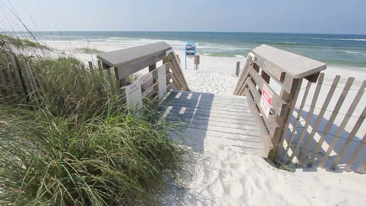 SoWal Beach Access - Wall Street at Inlet Beach, Florida - YouTube