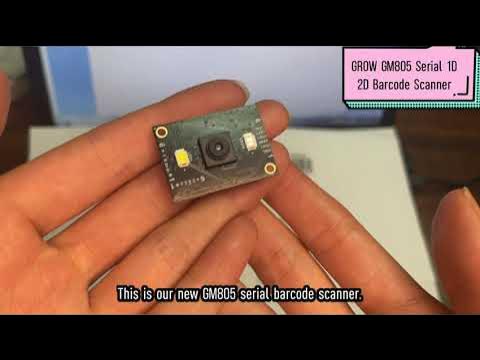 GROW GM805 Serial DC5V USB/TTL232 Interface 1D/2D QR Bar Code Reader ...