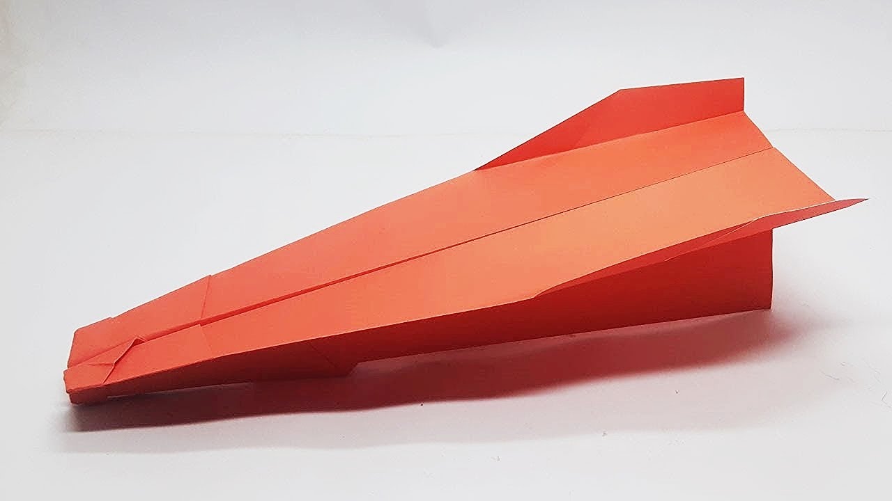 Best Long Distance paper plane in 2022 - How to Make a Paper Airplane ...