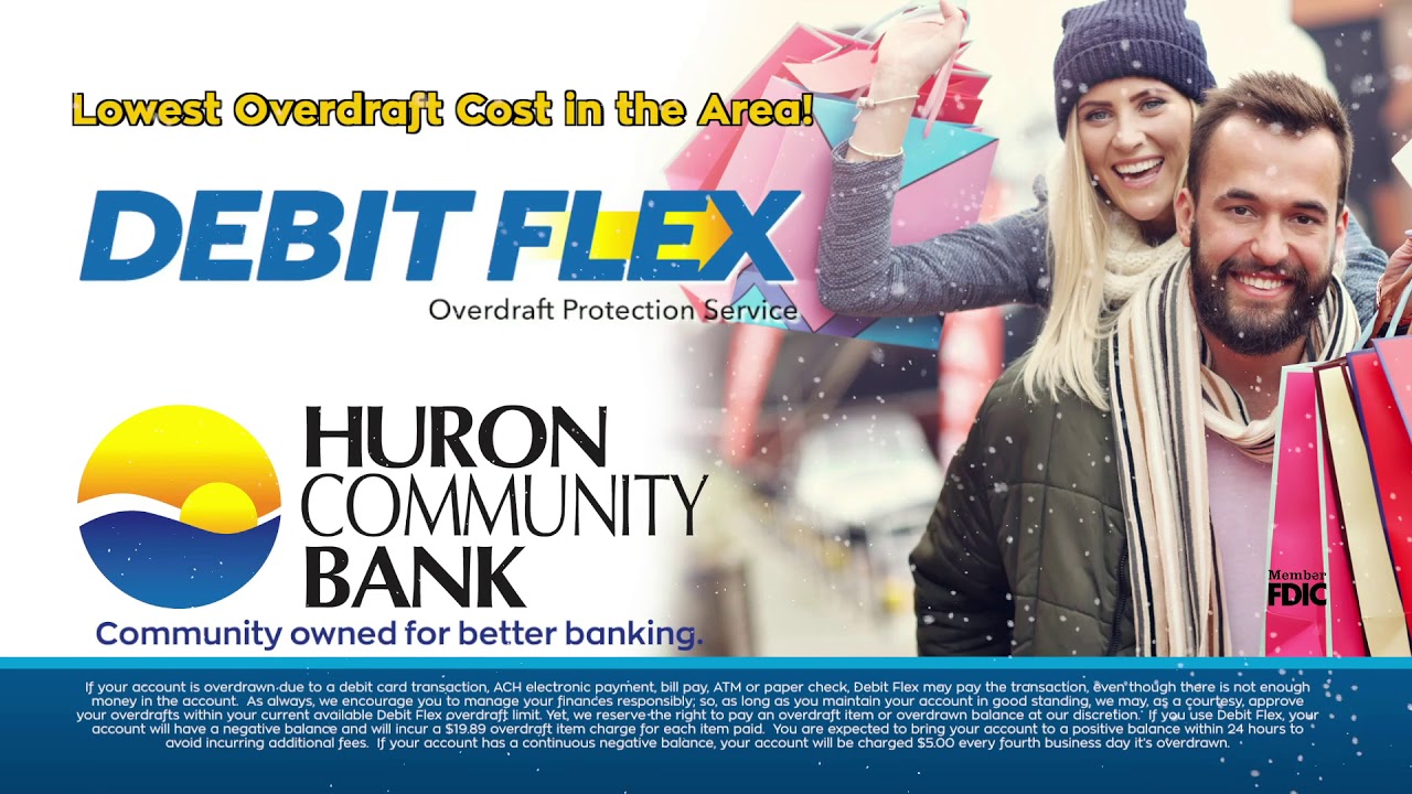 Debit Flex | Huron Community Bank - YouTube